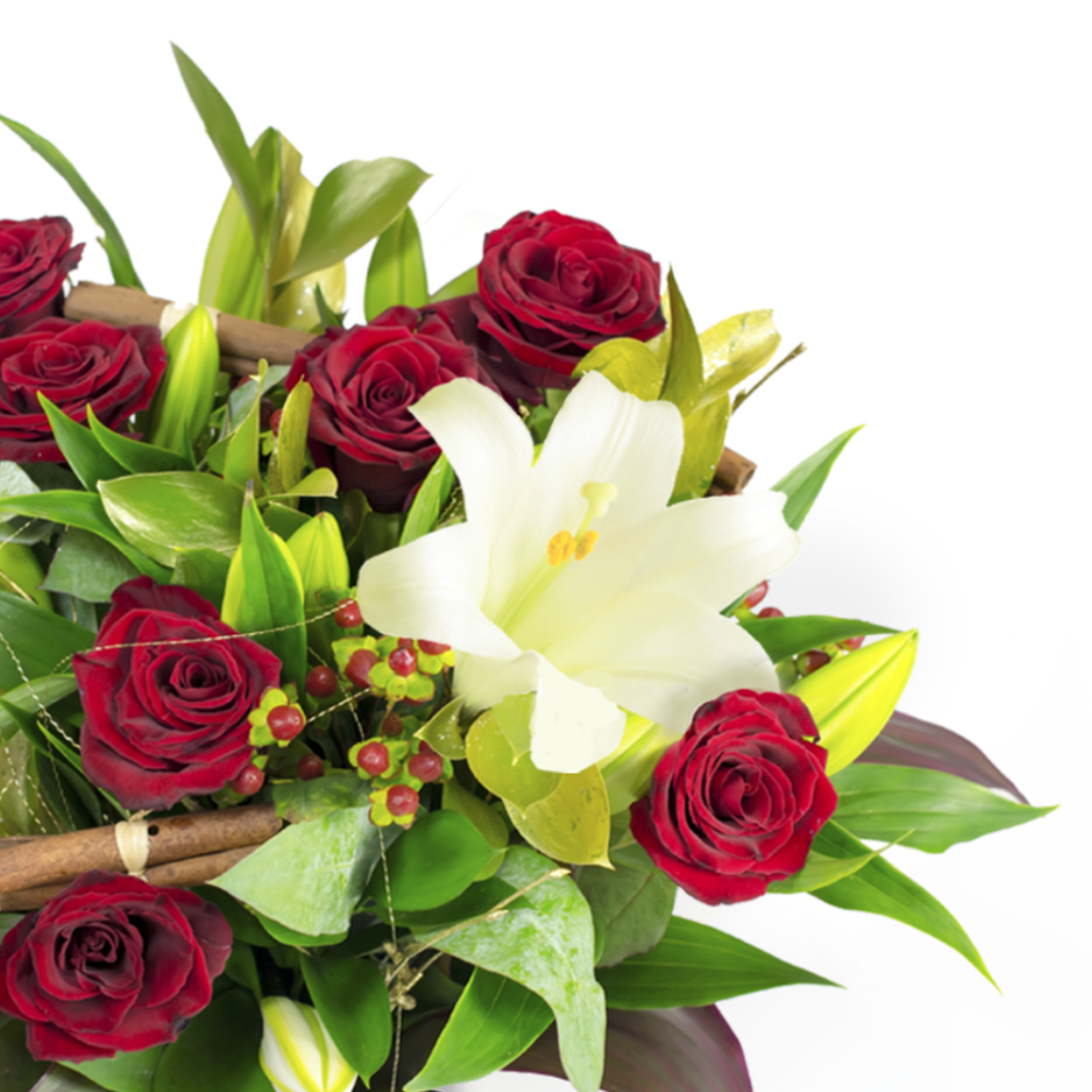 Luxury Classic Rose & Lily | Monsoon Flowers